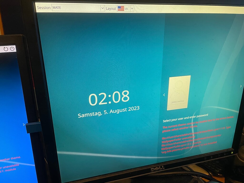 SDDM login screen incorrect after upgrading to ROME - Support ...