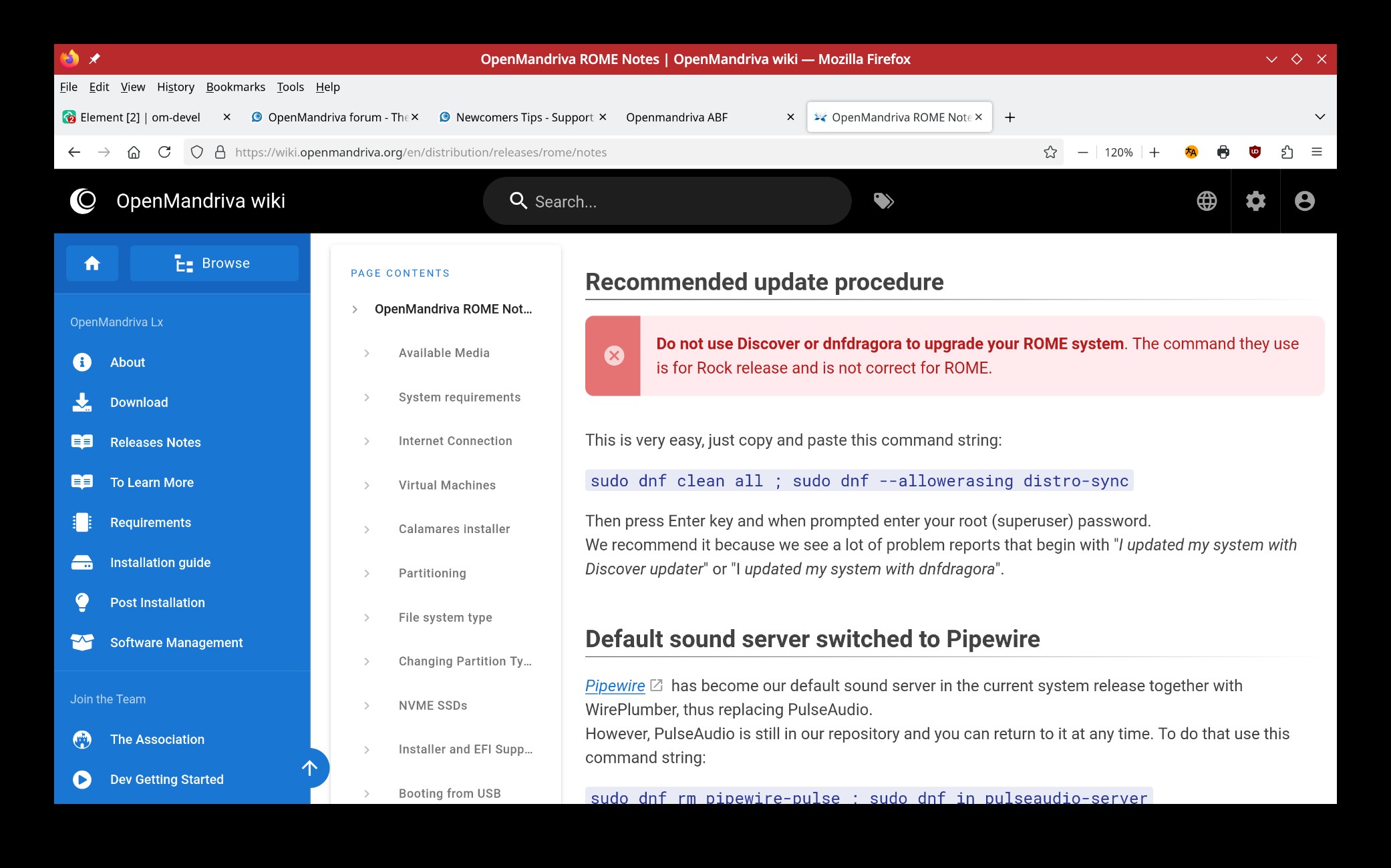 Newcomers Tips - Page 2 - Support - OpenMandriva forum